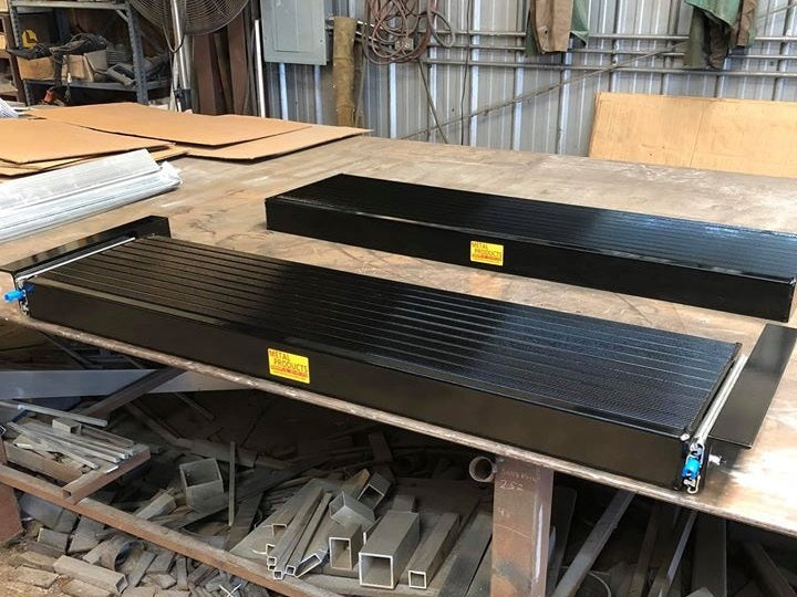 Slide Out Trailer Step, 24", 38", and 48" – MP Trailer Accessories